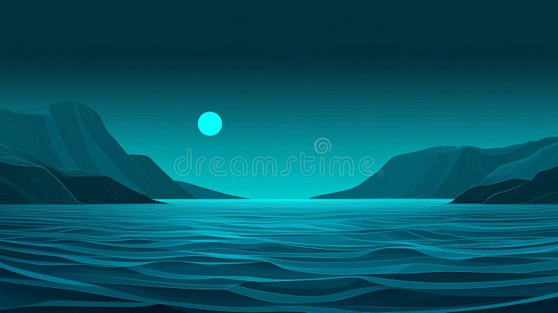 In a Futuristic Context, Digital Geology Terrain is Enhanced by Digital ...