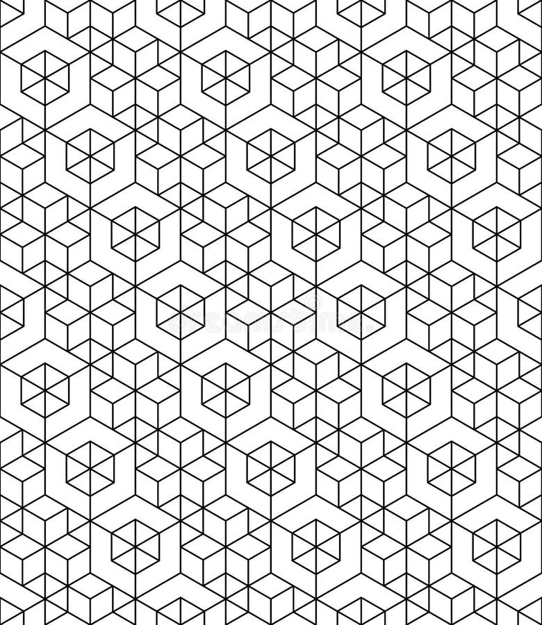 Futuristic Continuous Multicolored Pattern, Illusive Motif Abstract ...