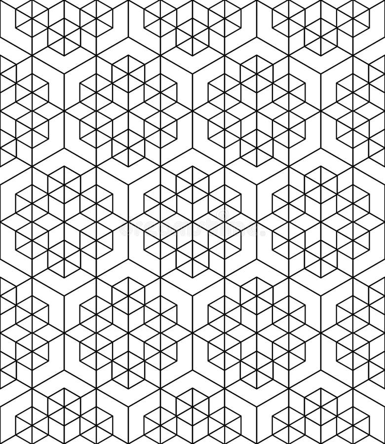 Futuristic Continuous Multicolored Pattern, Illusive Motif Abstract ...