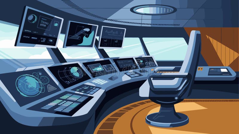 Autonomous Cargo Ship Stock Illustrations – 325 Autonomous Cargo Ship ...