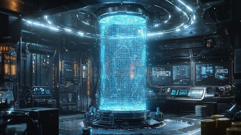 Cylindrical Containment Stock Illustrations – 75 Cylindrical ...