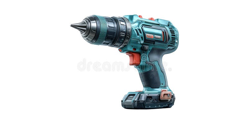 Futuristic Cordless Power Drill with Advanced Design. Innovative Tool ...