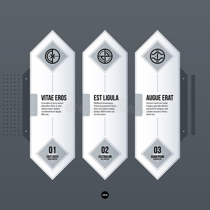 Futuristic Corporate Web Template Stock Vector - Illustration of gray ...