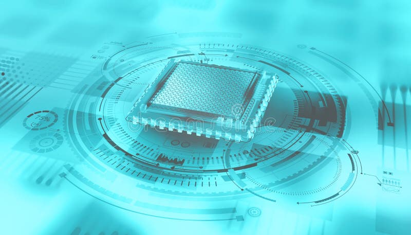 Futuristic CPU. Quantum Processor in the Global Computer Network Stock ... Futuristic CPU. Quantum Processor in the Global Computer Network Stock ...