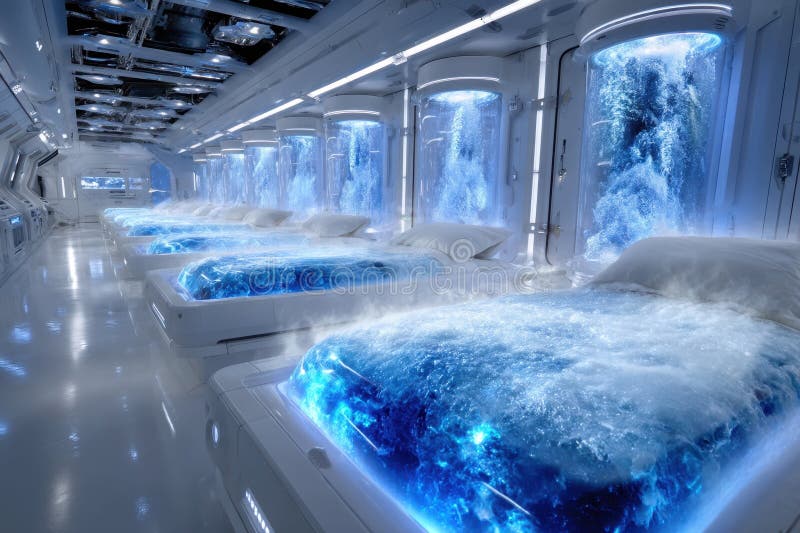 Cryogenic Sleep Pods Interior Stock Photos - Free & Royalty-Free Stock ...