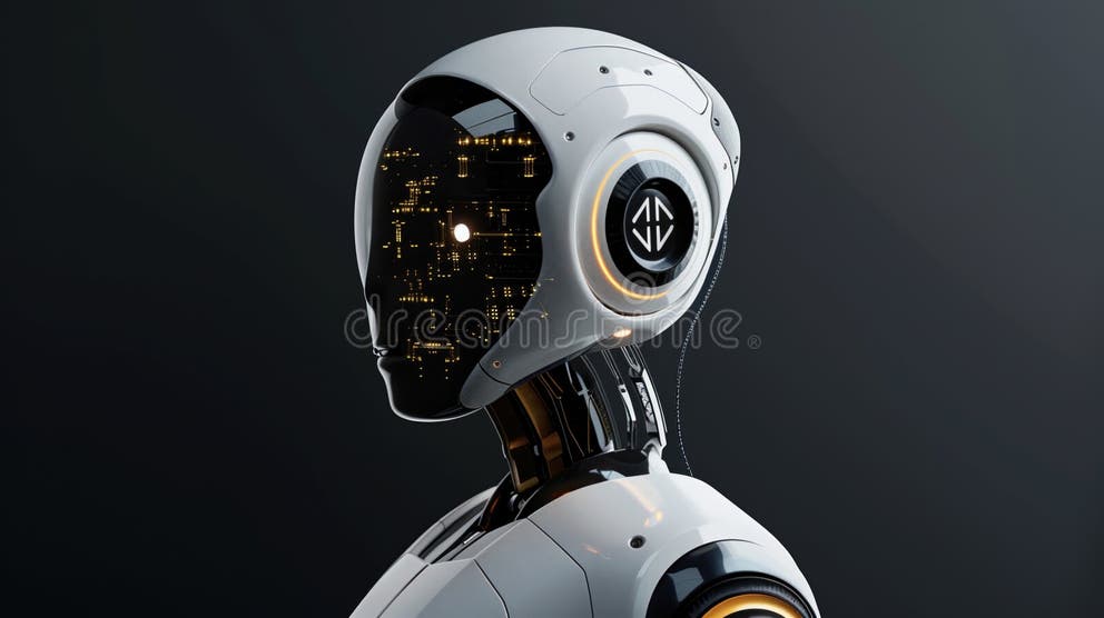 Futuristic Crypto Visual Concept with AI Statistics and Predictive ...