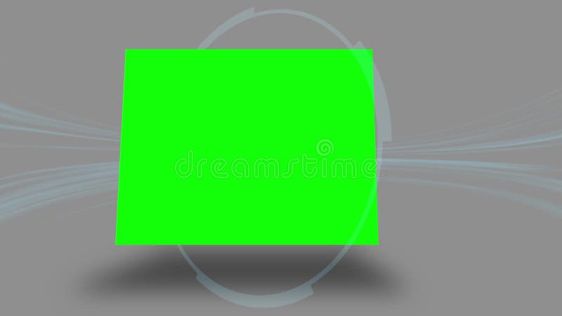 Futuristic Cubeshaped Chroma Key Spaces Stock Footage - Video of cube ...