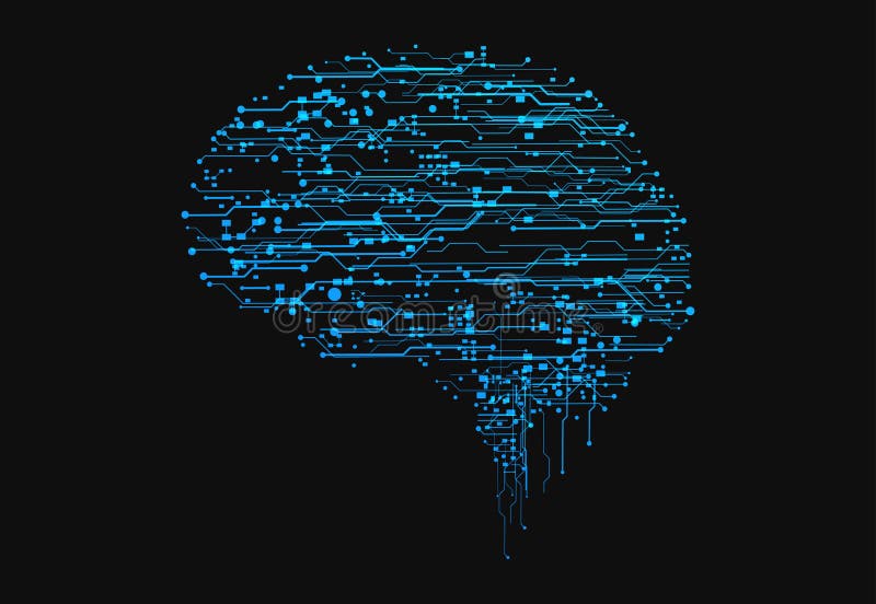 Vector Brain Interface Stock Illustrations – 8,068 Vector Brain ...