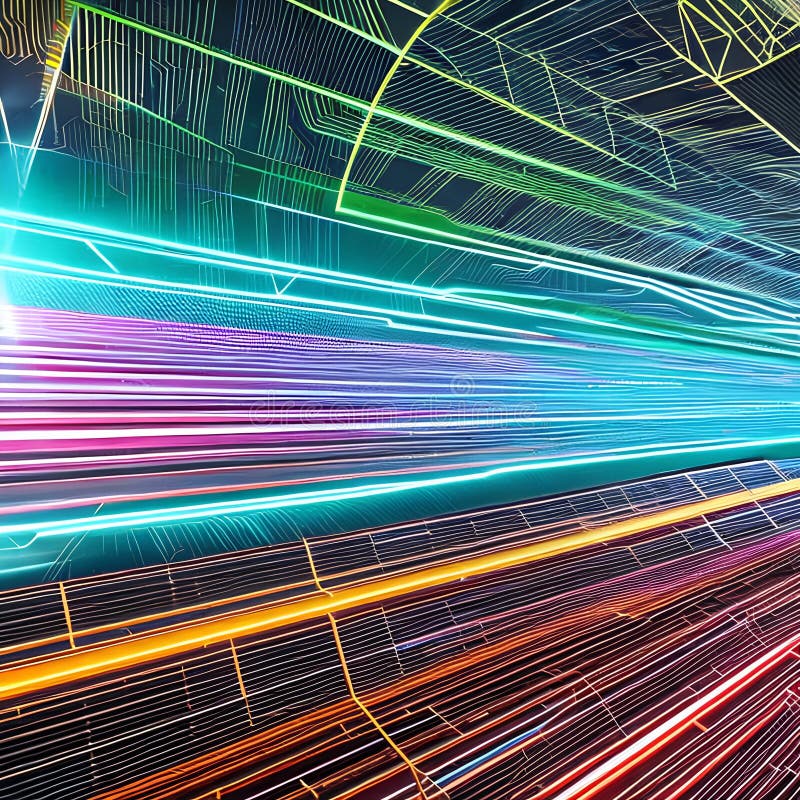 539 Futuristic Cyber City: a Futuristic and Tech-inspired Background ...