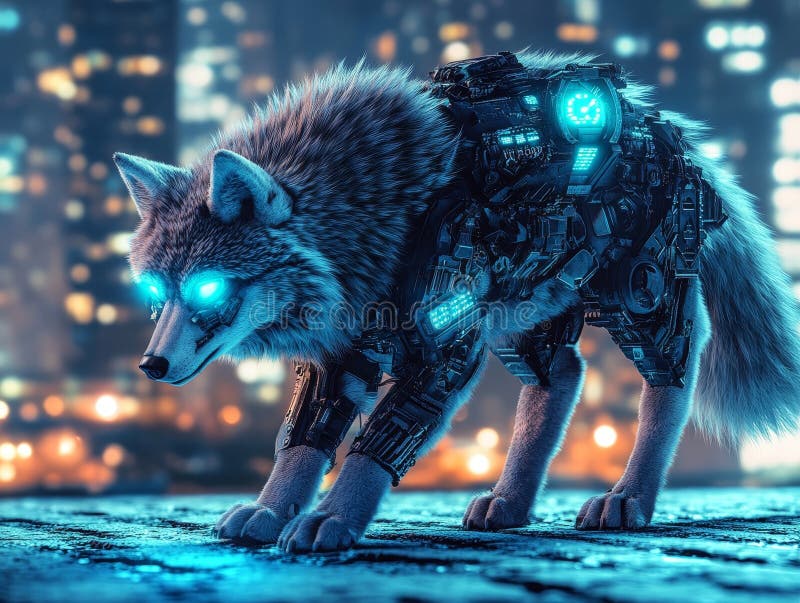 Futuristic Cyber Scifi Cube Concept, Box Ai Generative Stock Image ...