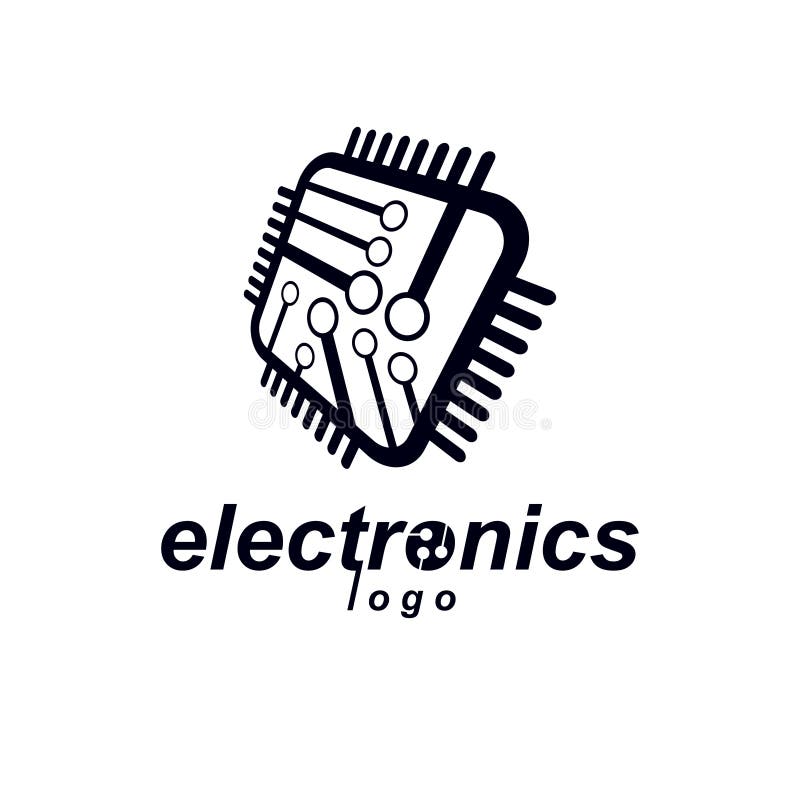 Microprocessor Logo Stock Illustrations – 2,019 Microprocessor Logo ...