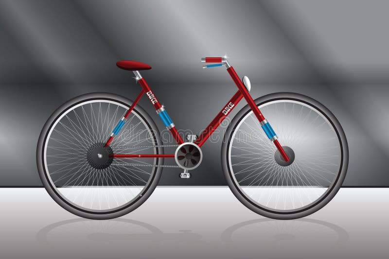 Futuristic Cycling - the Next Evolution of Bicycles Stock Illustration ...