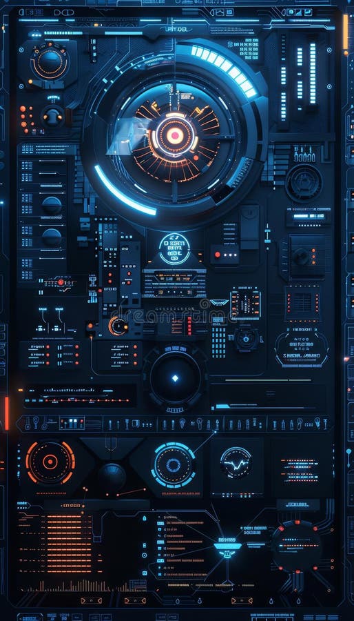 67 Futuristic 3D Hologram Interface with Virtual Augmented Reality ...