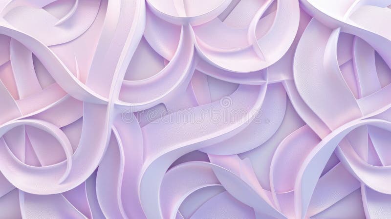 Futuristic 3D Pattern with Intertwining Circular Shapes, Gradient ...