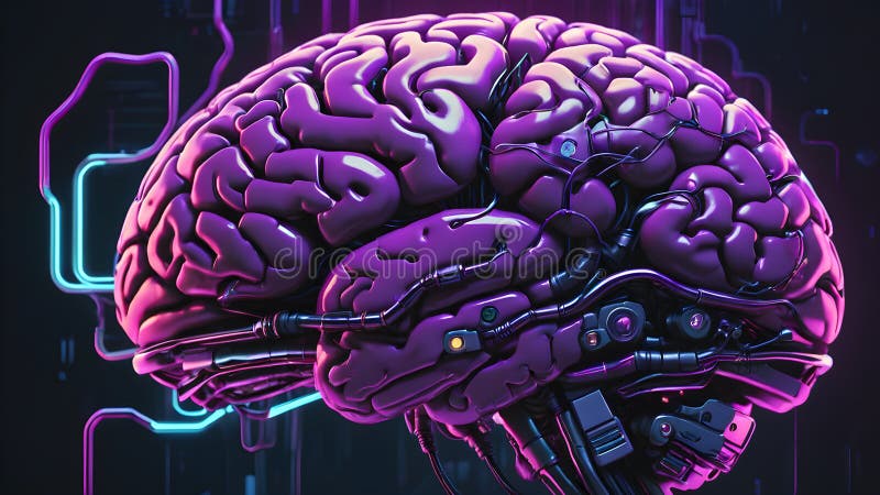 Purple Brain Stock Illustrations – 7,428 Purple Brain Stock ...