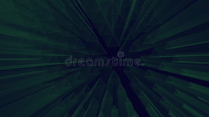 Futuristic Dark Green Triangle Pattern - Abstract Diagonal Arrangement ...