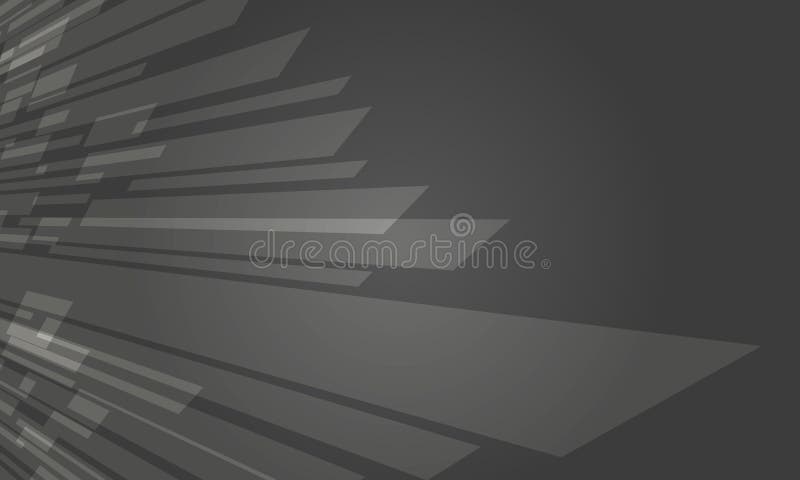 Futuristic Dark Grey Crystal Abstract Background Design Stock Vector ...