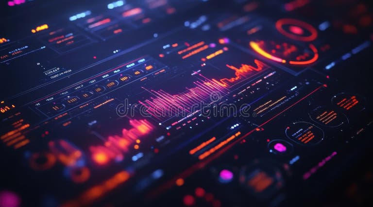 Futuristic Data Analytics Visualization with Interactive Graphical ...