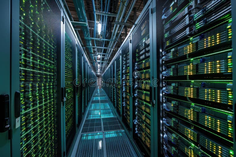 Modern Data Center Alley Stock Photos - Free & Royalty-Free Stock ...