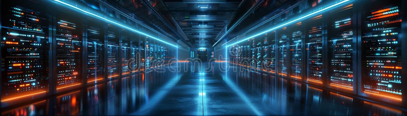 Extensive Data Center Stock Illustrations – 264 Extensive Data Center ...