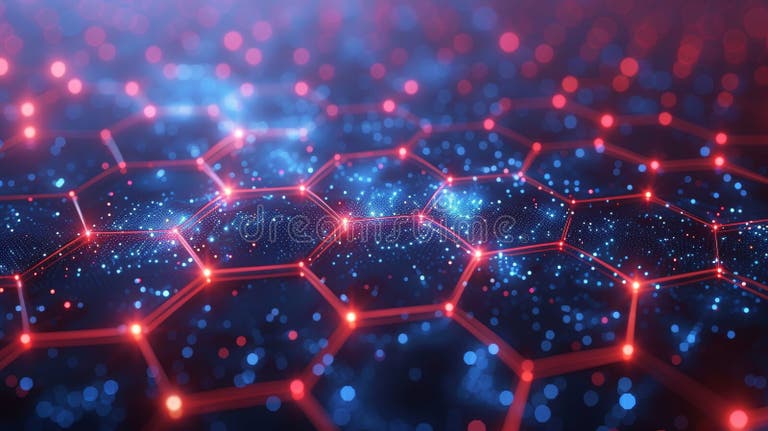 Futuristic Data Transfer Background for Presentations Generative AI ...