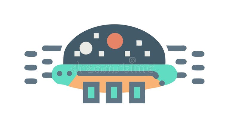 Futuristic Data Turtle Vehicle, Mobile Server Unit, Innovation Concept ...