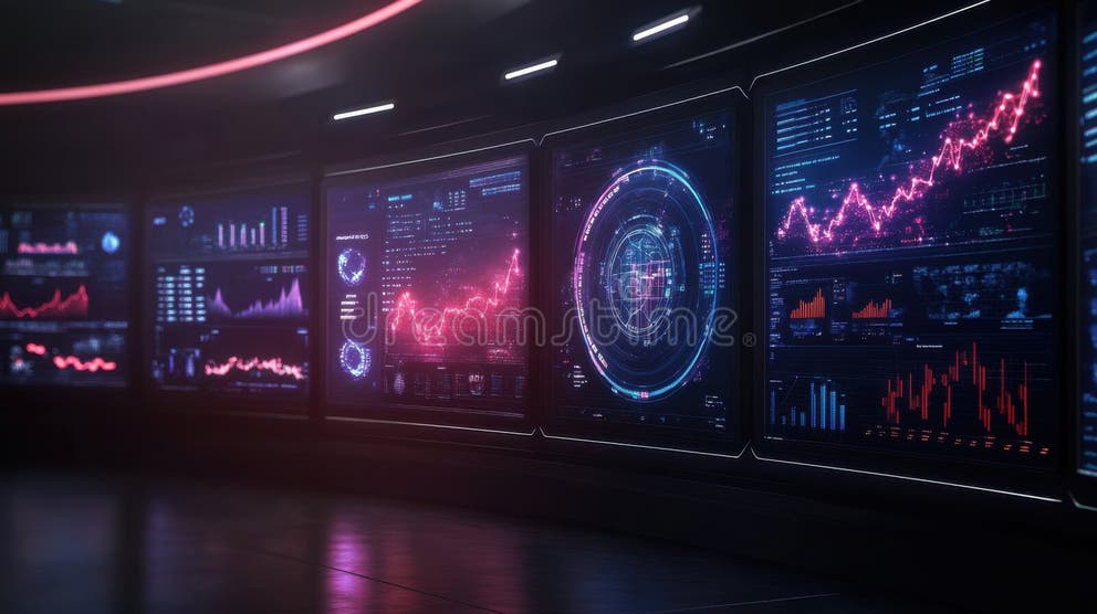 Data Visualization Room Stock Illustrations – 2,695 Data Visualization ...