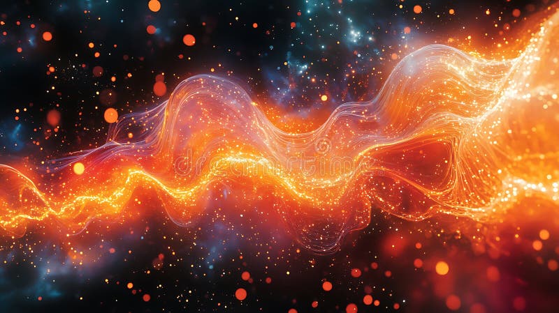 Futuristic Depiction Endorphins Brain Highlighted Stock Image - Image ...