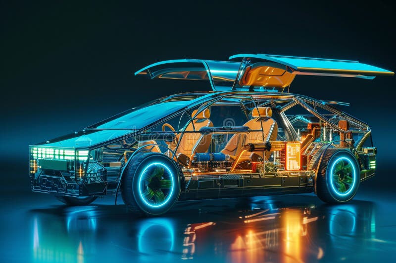 A Futuristic Depiction of a Family Car with Modular Battery Systems ... A Futuristic Depiction of a Family Car with Modular Battery Systems ...