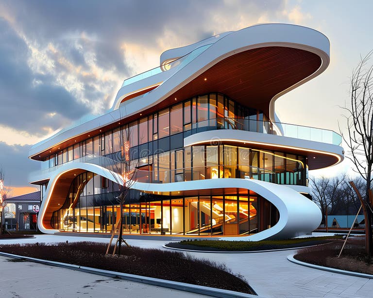 Futuristic Design Corner, Innovative Architectural Concepts, Cutting ...