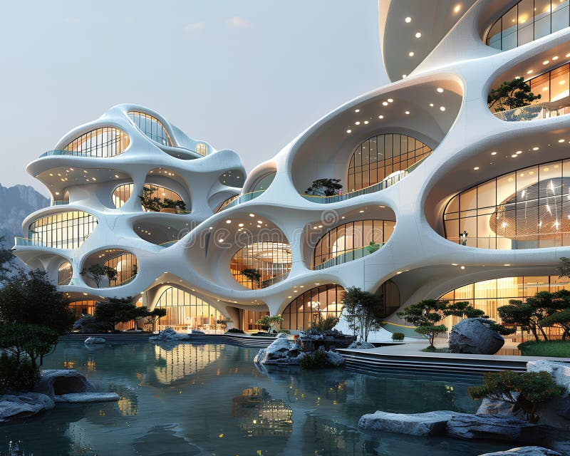 Futuristic Design Corner, Innovative Architectural Concepts, Cutting ...