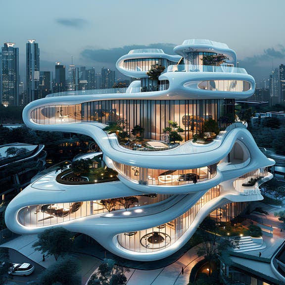 Futuristic Design Corner, Innovative Architectural Concepts, Cutting ...