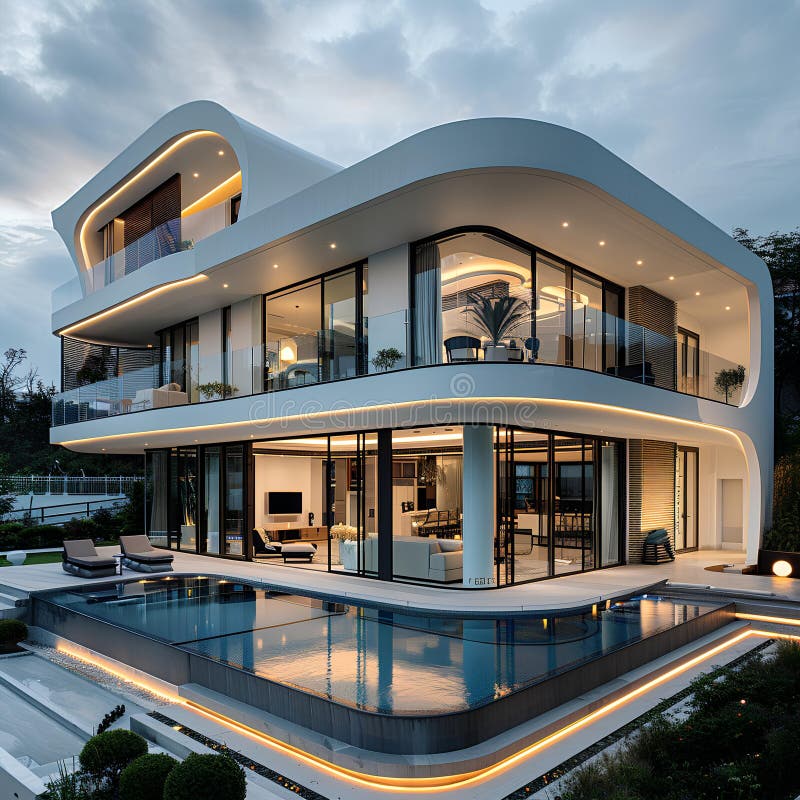 Futuristic Design Corner, Innovative Architectural Concepts, Cutting ...