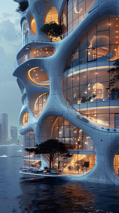 Futuristic Design Corner, Innovative Architectural Concepts, Cutting ...