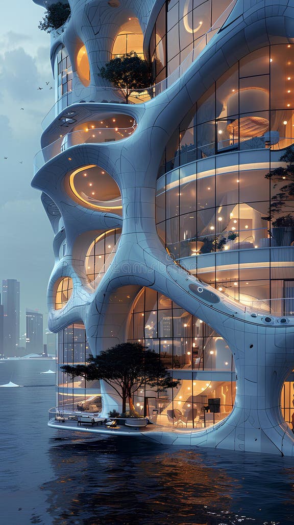 Futuristic Design Corner, Innovative Architectural Concepts, Cutting ...