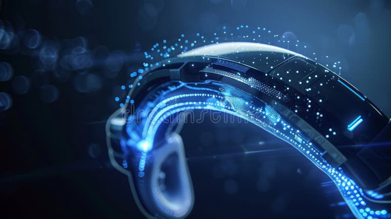 Futuristic Device Connecting To Global Network in Augmented Reality ...