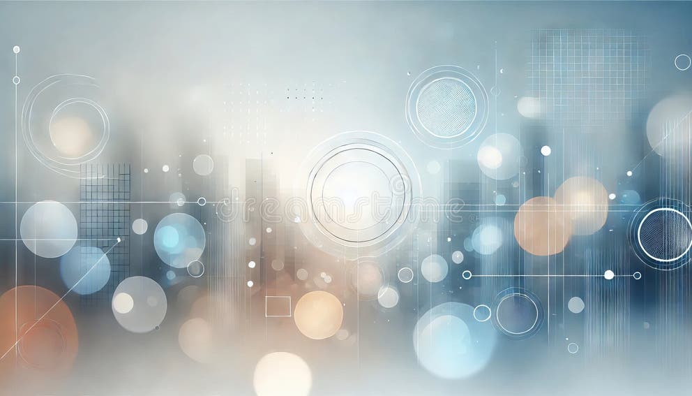 Futuristic Digital Abstract Background with Soft Light Effects ...