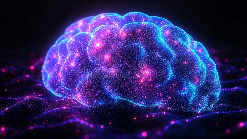 Futuristic Digital Brain with Neural Connections - Artificial Intelligence and Technology ...