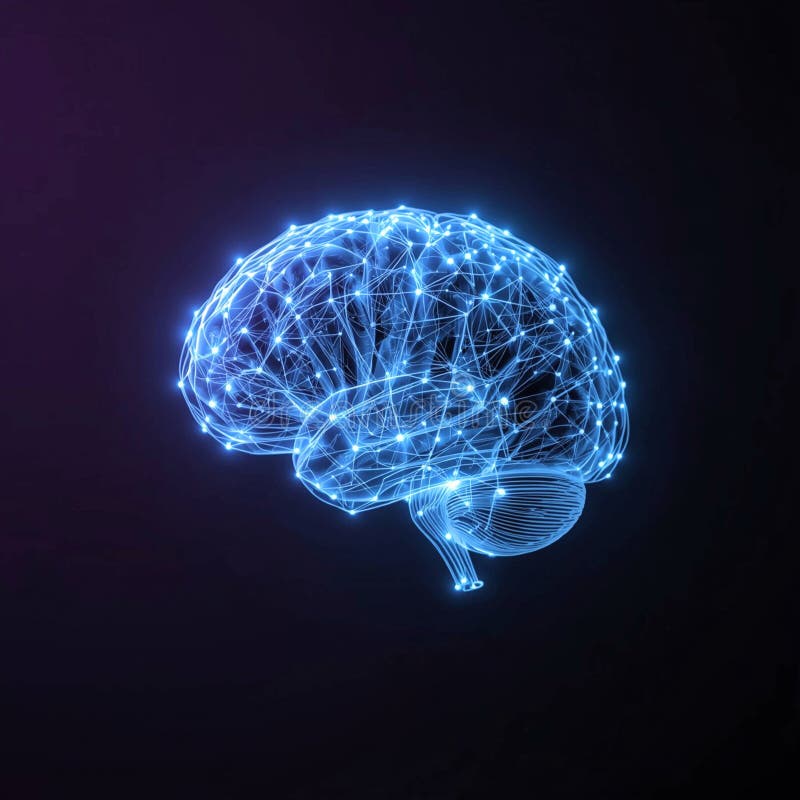 Driven Brain Mapping Visualization Features Stock Illustrations – 1 ...