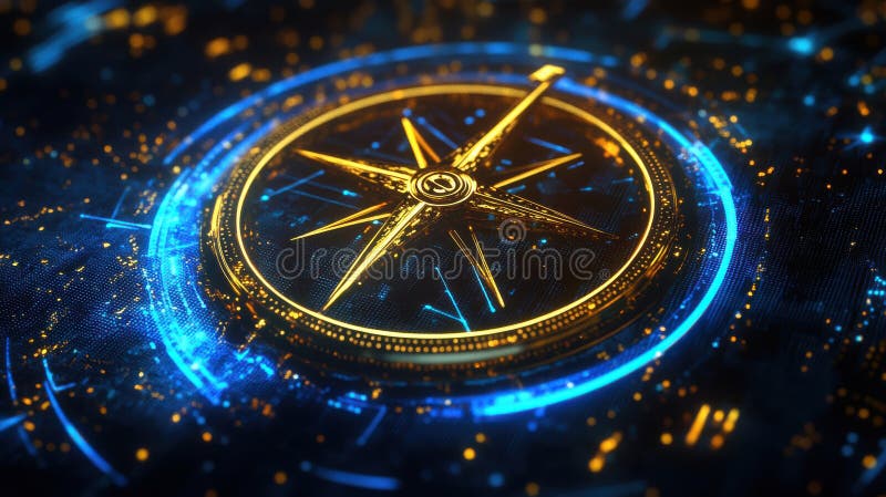 Futuristic Map and Compass: Evolving Coordinates and Exploration of an ...