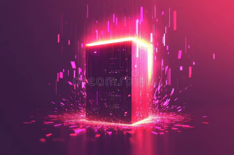 Digital Information Cube Stock Illustrations – 10,625 Digital ...