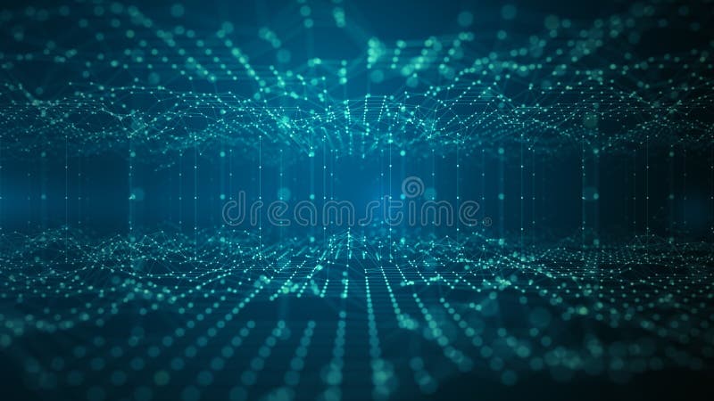 Digital Data and Conceptual Futuristic Information Technology Network ...