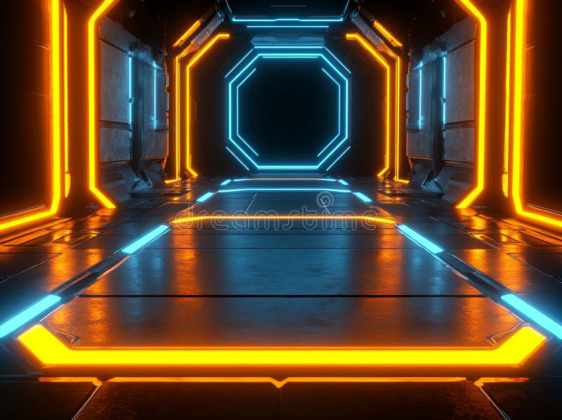 A Futuristic Digital Design For Wallpaper Featuring Abstract Network Data Flow Against A Binary