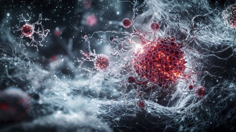 Futuristic Digital Environment High-resolution Visualization of ...