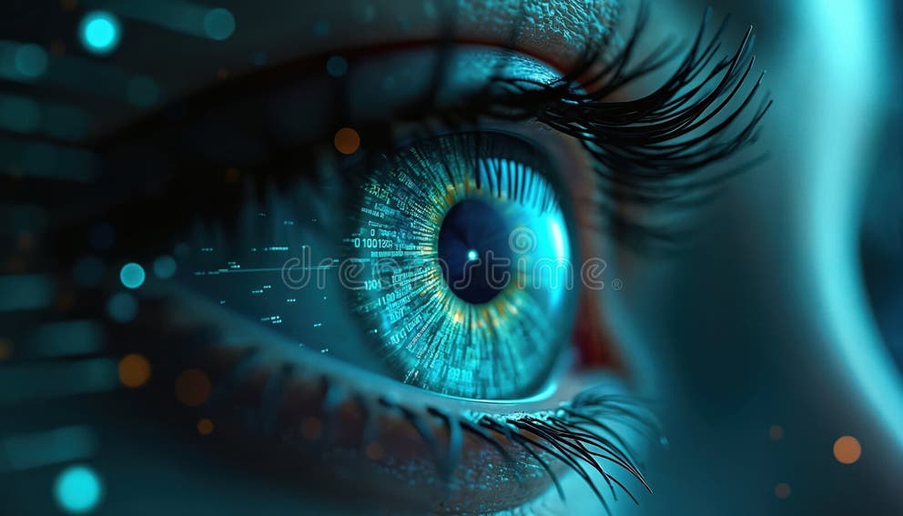 Ai Human Eye Processing Data Information Stock Illustrations – 200 Ai Human Eye Processing Data ...