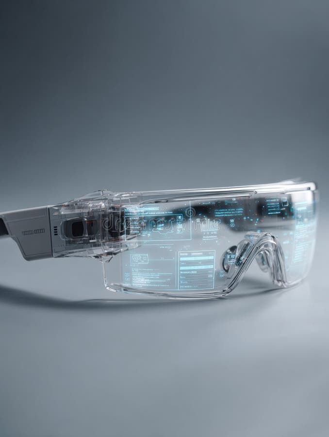 Futuristic Digital Glasses Feature an Augmented Reality Overlay ...