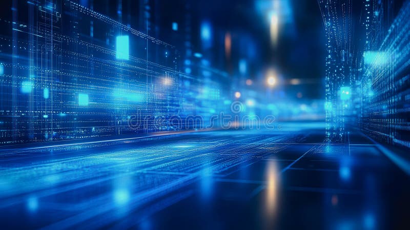 Futuristic Digital Grid Background for Modern Designs Stock Image ...