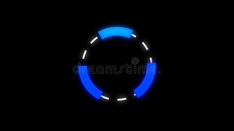Futuristic Digital Hud Background Animation , Digital Portal Background ...