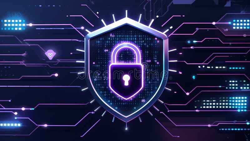 Shield Symbolizing Cybersecurity Stock Illustrations – 11,916 Shield ...