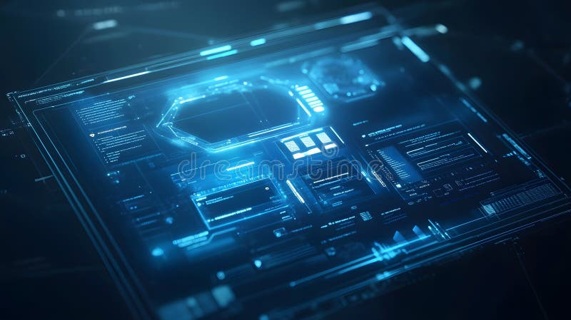Futuristic Digital Interface: Advanced Data Visualization Stock ... Futuristic Digital Interface: Advanced Data Visualization Stock ...